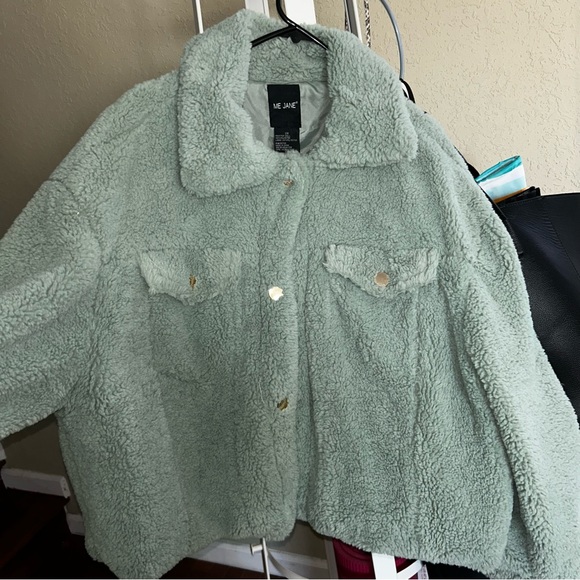 Forever 21 | Jackets & Coats | Torrid Forever 2 Plus Size Sherpa Sage ...